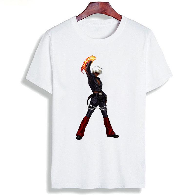 Buy Fashion Unisex Short Sleeve Hellfire The King Of Fighters Xiii Kyo ...