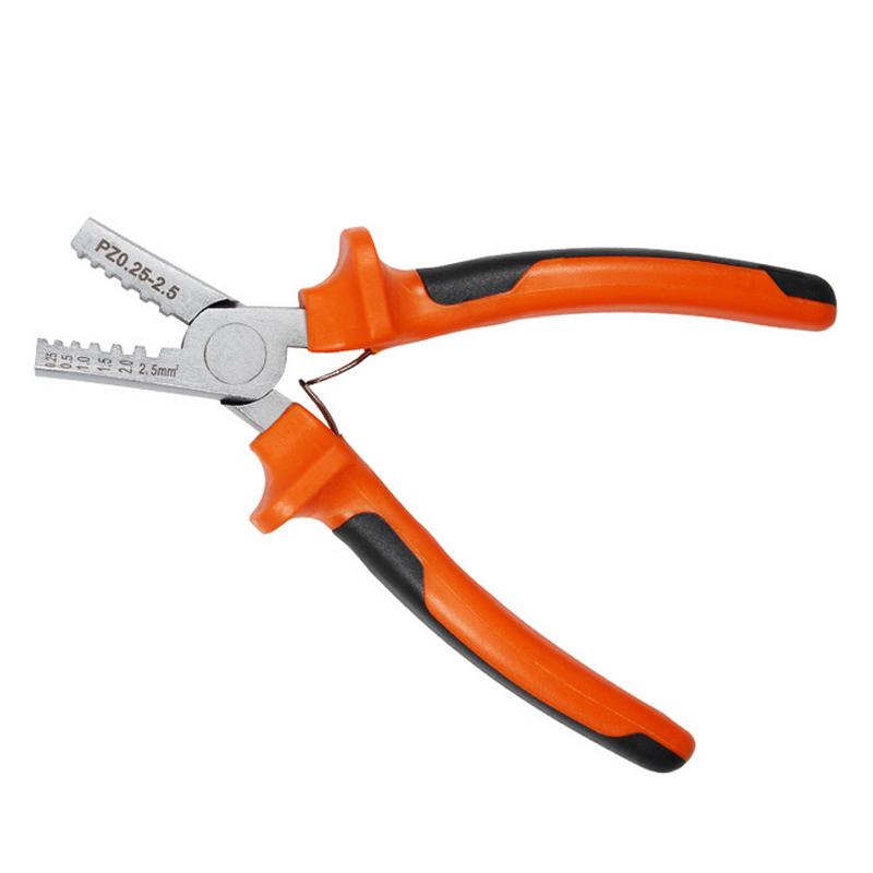 Buy PDTO New 0.25-2.5mm² Crimping Pliers Lashing Pliers Wire End Pliers ...