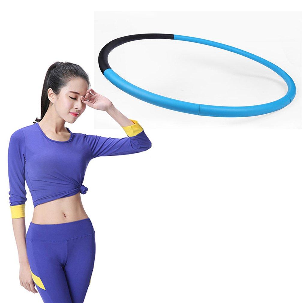 90CM Therapy Massage Slim Diet Abdominal Removable Fitness Hoop uygun ...