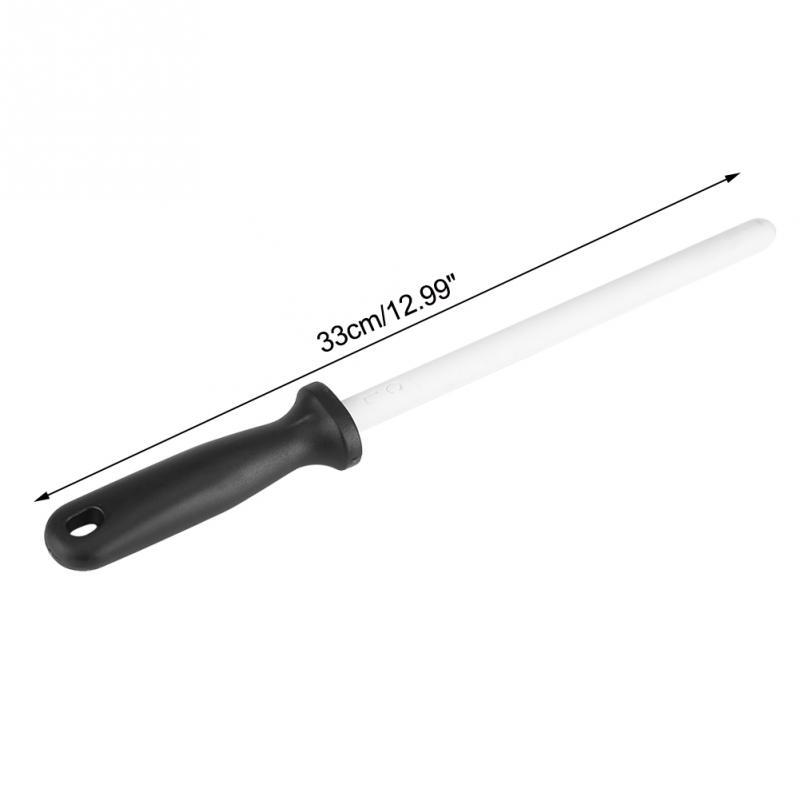 8inch Ceramic Sharpening Rod Stick Sharpener Stone for Kitchen Knife ...