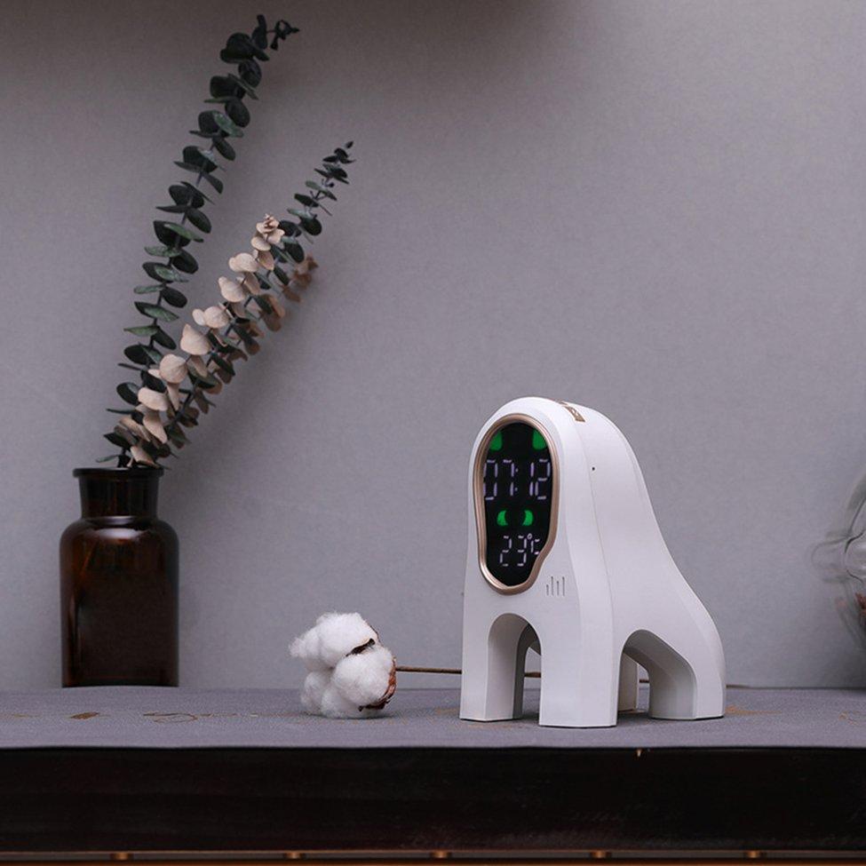 Smart Music Alarm Clock Led Electronic USB Charging Wake-Up Light Mute ...