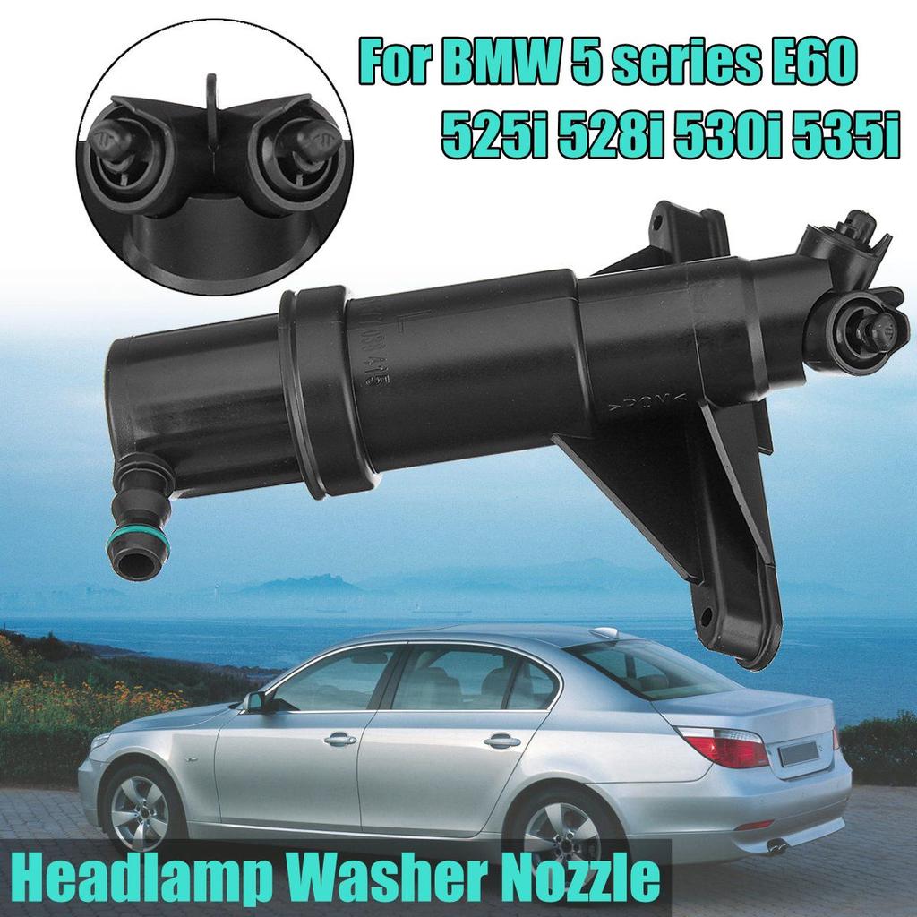 Left/Right Headlight Headlamp Washer Nozzle for 5 series E60 525i 528i ...