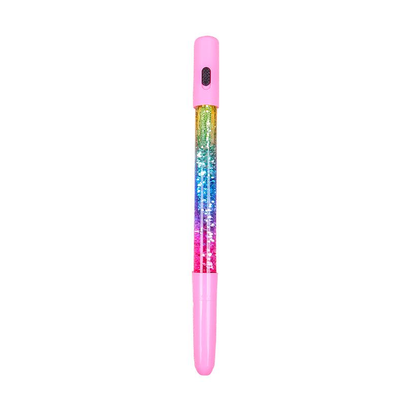 Bling Glitter Dynamic Liquid Quicksand Pen Novelty Present Stationery ...