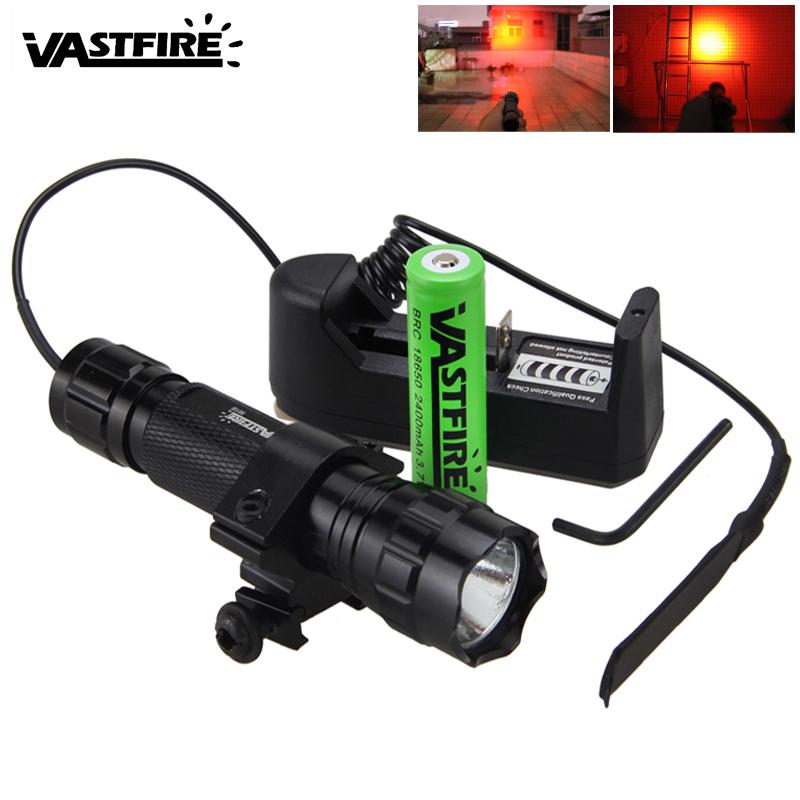 Buy 5000lm XM-L Q5 Led Weapon Gun Light Tactical Hunting Flashlight ...
