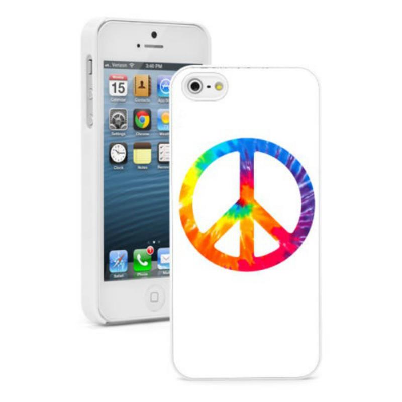 Buy Tie Dye Peace Sign iPhone 4 5 6 7s Plus Case Samsung Galaxy S4 S5 ...