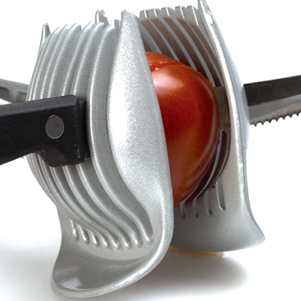 Stainless Steel Tomato Holder Slice aluminum alloy tomato Cutter ...