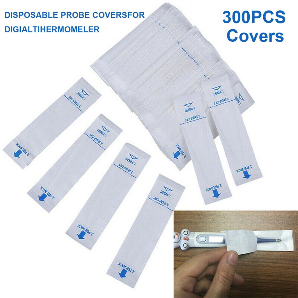Buy MC-300PCS Digital Thermometer Probe Covers Disposable Protector for ...