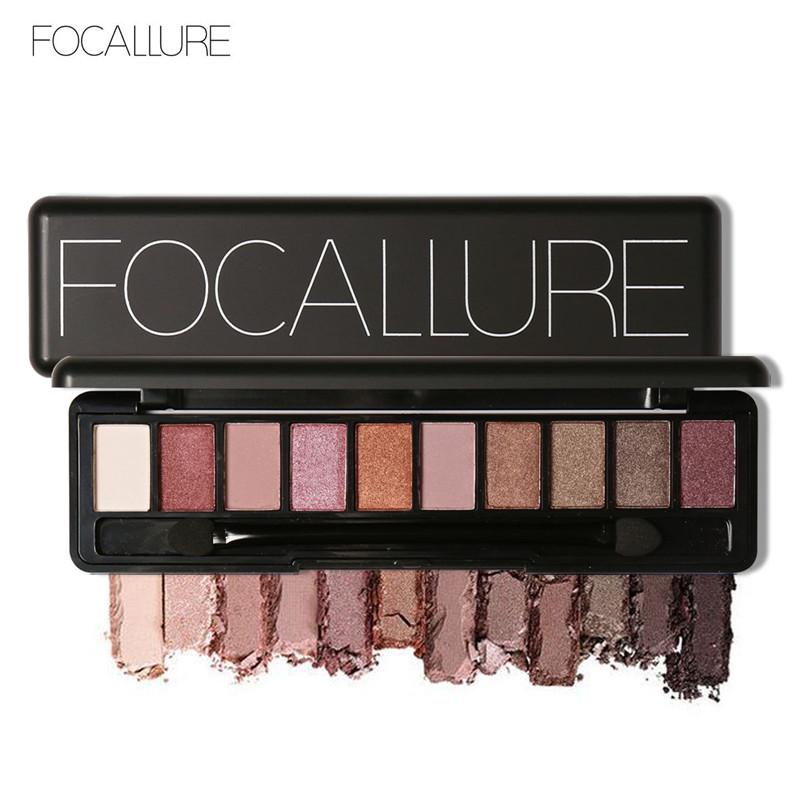 Buy Focallure Matte Eyeshadow Makeup Palette Natural Eye Shadow Makeup ...