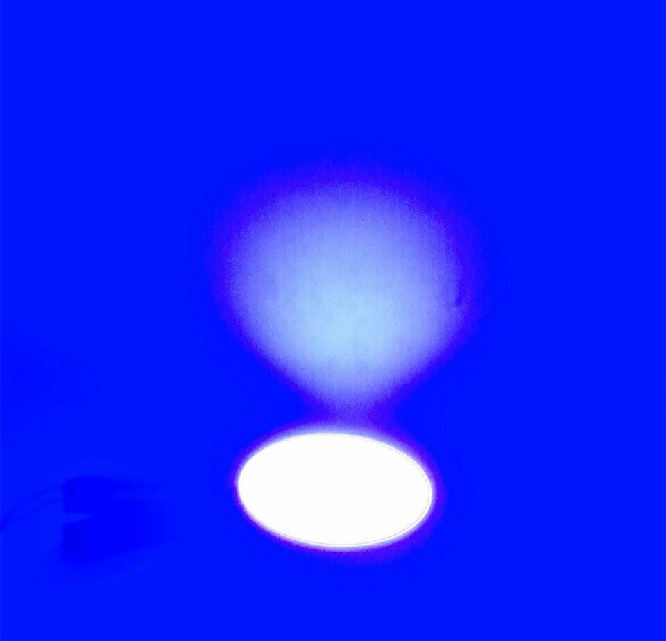 Buy LED COB Flip Chip 60W 108mm Round Beads Panel Lamp DC 12V Car Light ...