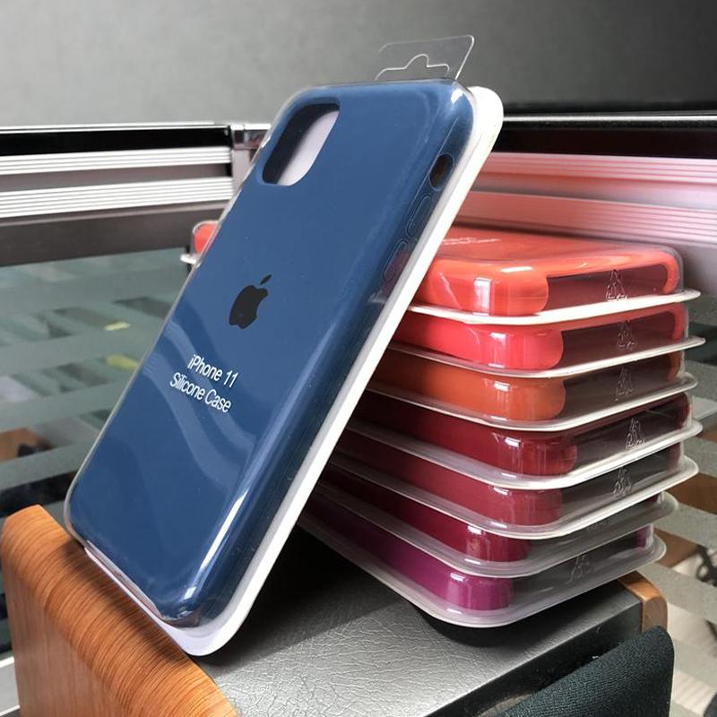 Buy Shockproof Liquid Silicone Case For iPhone 11 12 13 Pro Max 12Mini ...