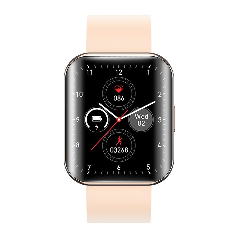 Buy 1.72 Inch Smart Watch Curved Screen Full Touch Bluetooth Call Heart ...