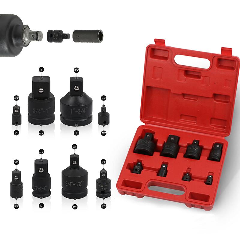 Idh 8pcs Socket Convertor Reducer Set Impact Adaptor Heavy Duty For ...