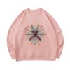 Buy Men's 300 GSM 100% Cotton Sweatshirt Delicate Repetition Print ...