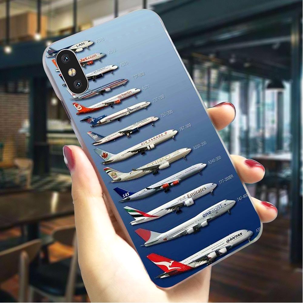 Airplane Sunrise Phone Case Cover for Samsung Galaxy S9 Note 8 9 M10 S6 ...