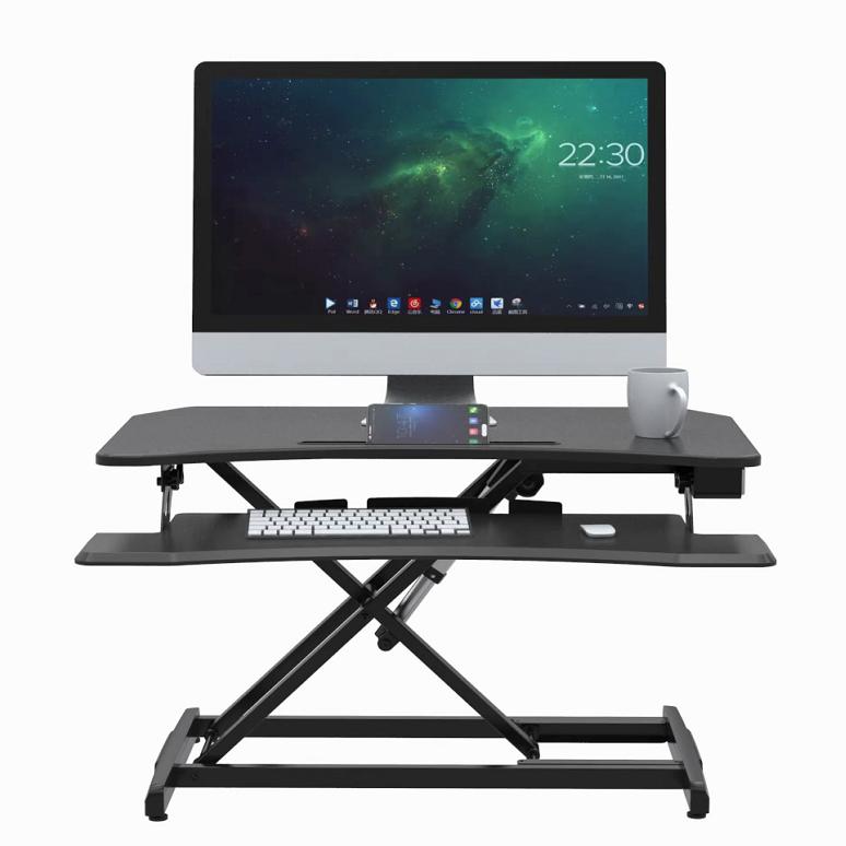 Buy BlitzWolf BW-ESD2 Electric Powered Standing Desk 34 inch Wide ...