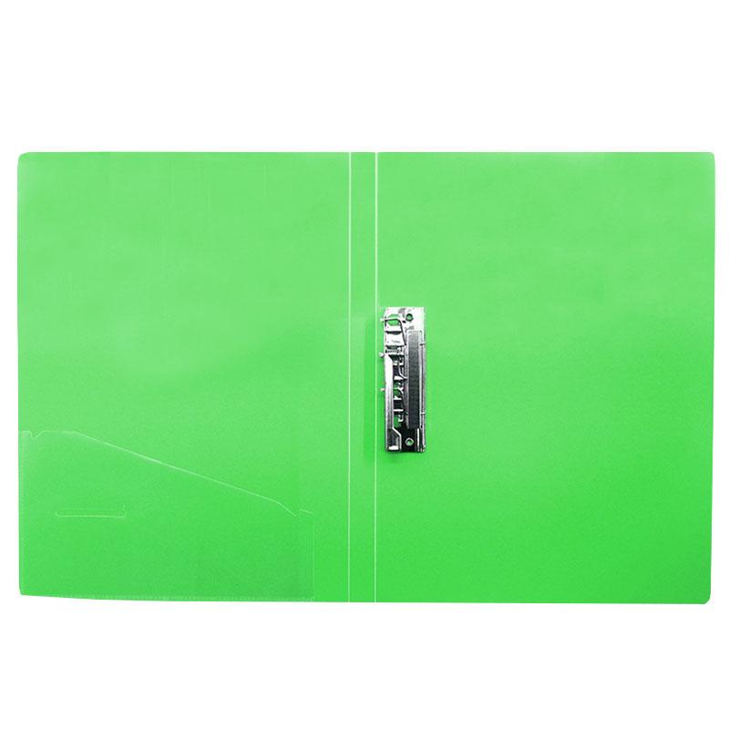 Buy Folding Plastic Folder Double Clip Folder File Clipboard Learning ...