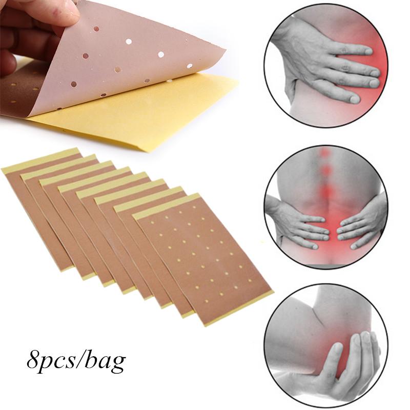8pcs/bag Chili Plaster Shoulder Leg Analgesic Patch Relaxing Massage ...