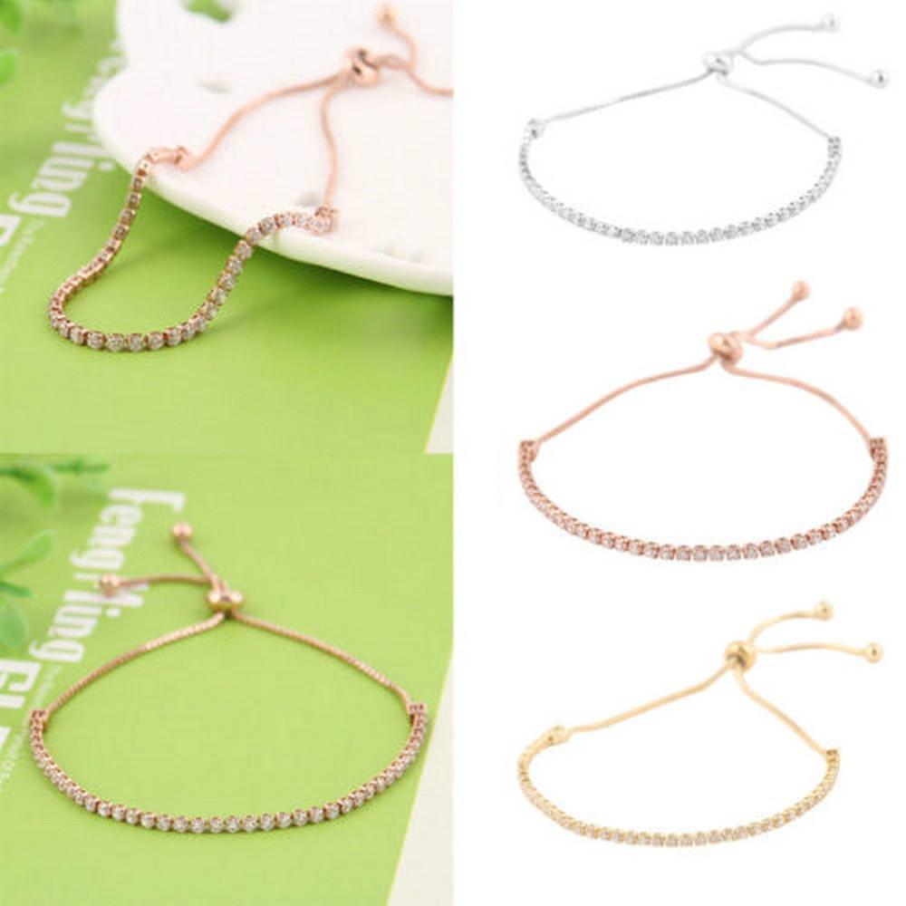 Buy Fashion Ladies Push-pull Adjustable Refined Bracelet at affordable ...