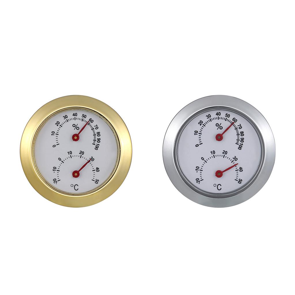 Buy Mini Round Digital Hygrometer Thermometer Temperature Humidity ...