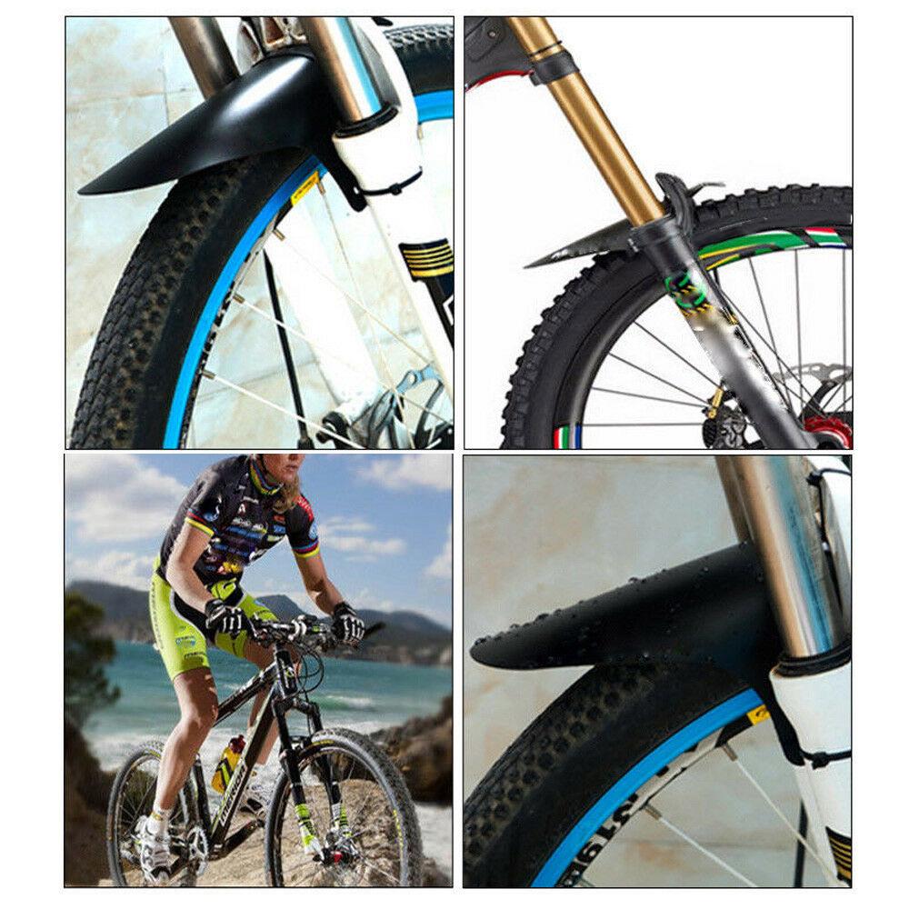 MTB Mountain Bike Bicycle Front Rear Mud Guards Mudguard Fender ...