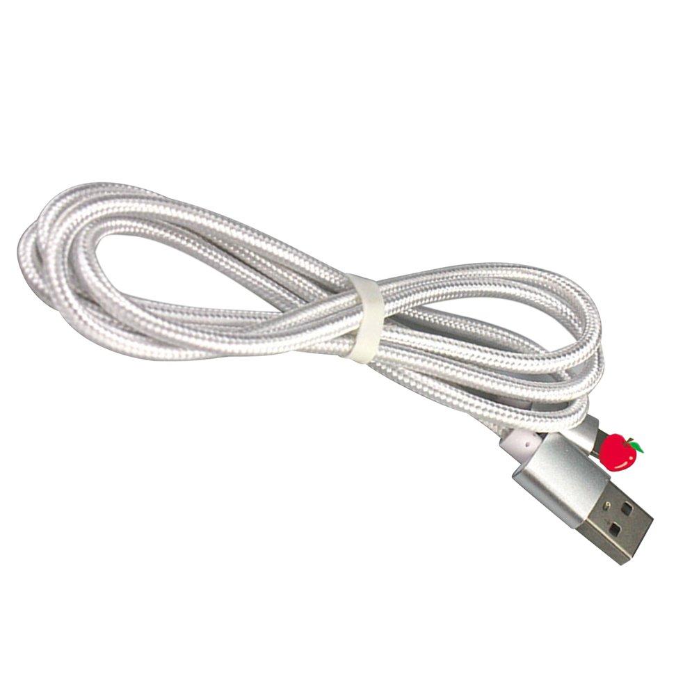 Nylon Braided Data Cable Aluminum Alloy Braided Charging Data Cable ...