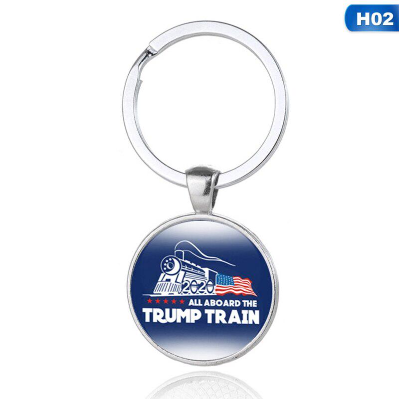 Keep America Great Again Keychain President USA Creative Print Keyring ...