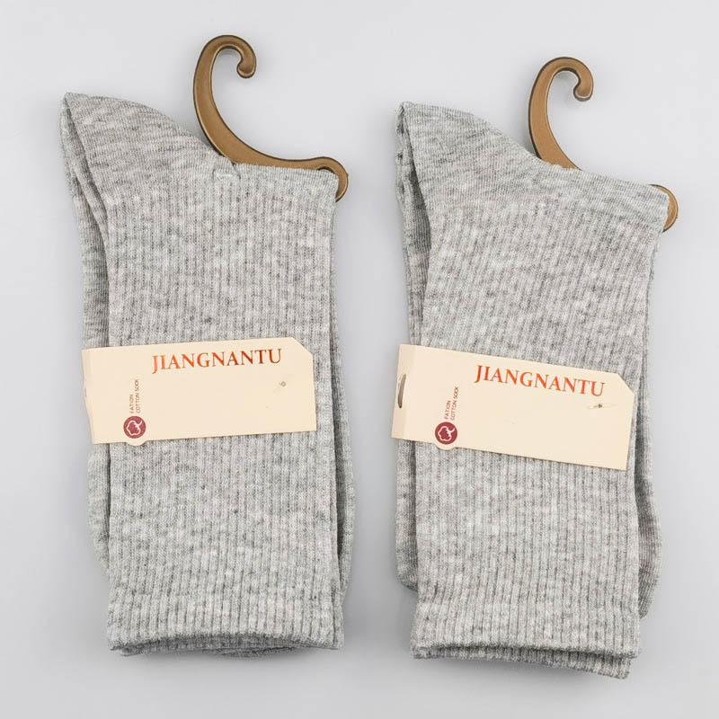 Buy 1Pair Mid Tube Stockings College Style Candy Color Cotton Home Sock ...