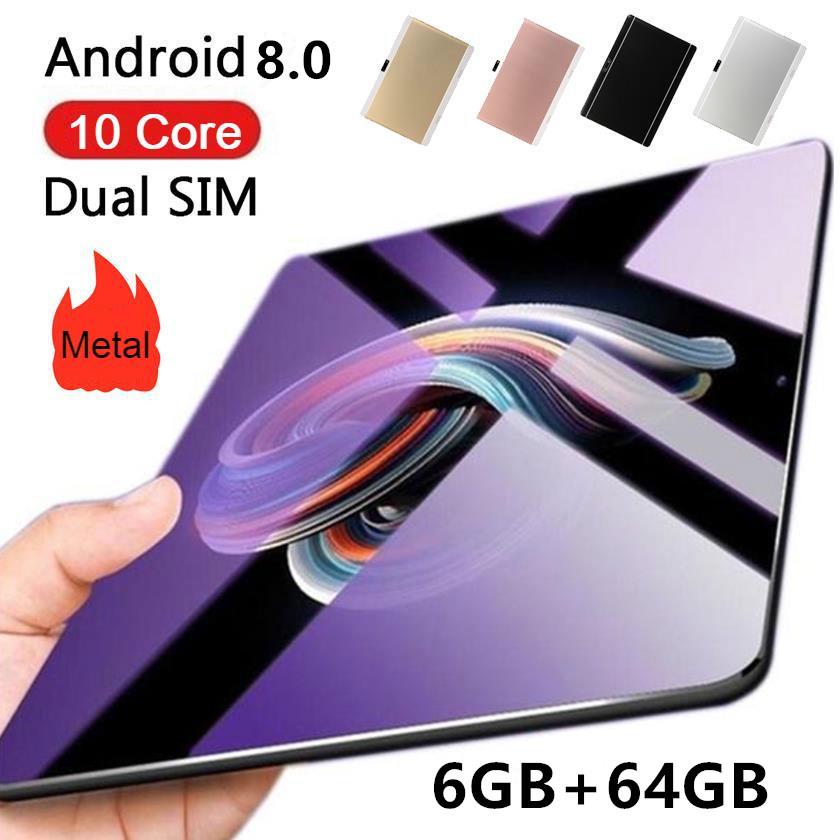 Buy 10.1 Inch Tablet PC Android 8.0 RAM 6G ROM 64G 10 Core Dual SIM Bluetooth GPS 3G WiFi ...