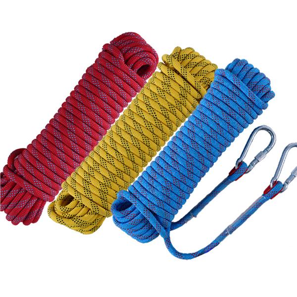 Outdoor Climbing Rope 2 Meters Escape Rope Fire Rescue Parachute Rope Rock Climbing Safety Rope ...