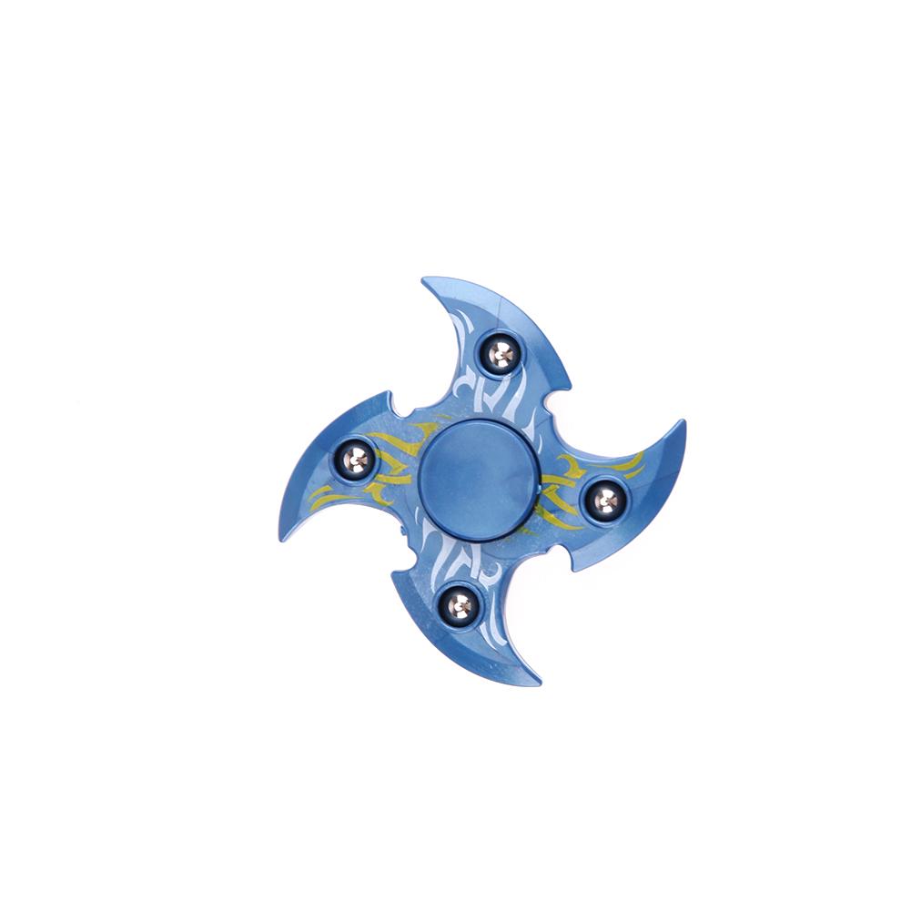 Tetra-Spinner Fidget Toy Plastic EDC Hand Spinner For Autism ADHD ...