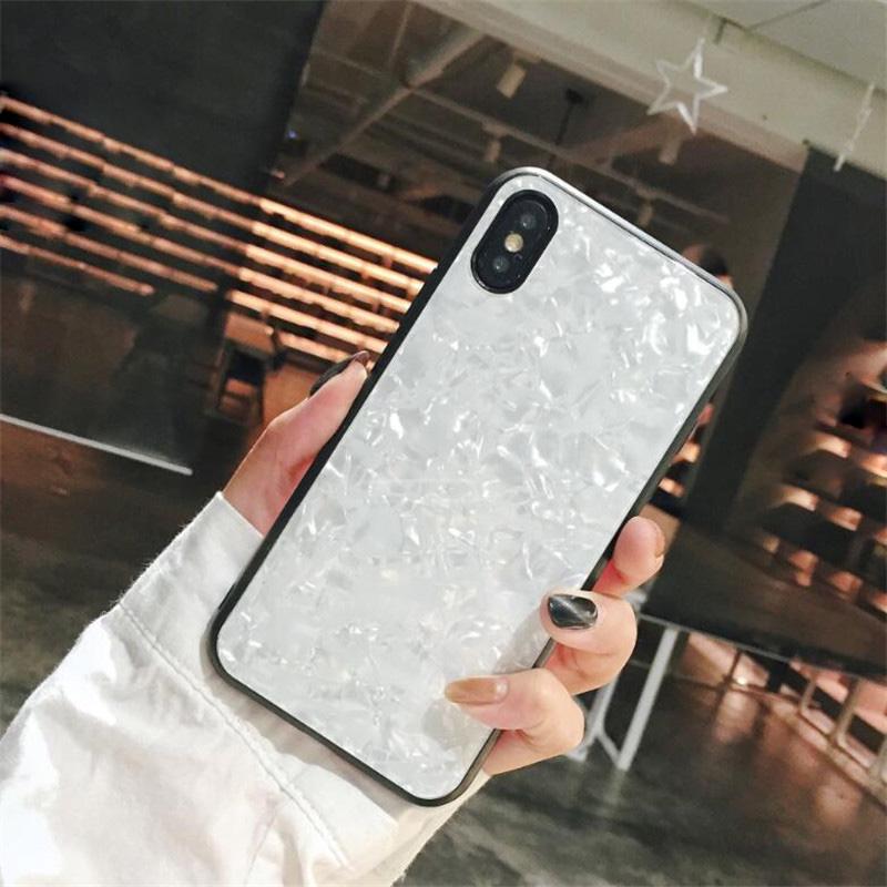 Buy Cameo Shell Veins Tempered Glass + Tpu Phone Protection Shell at ...