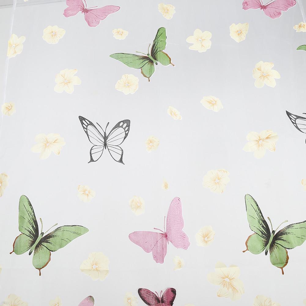 Buy Classical Butterfly Tulle Screens Sheer Voile Curtains Drape Panel ...