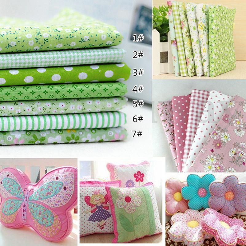 Buy 5/6/7PC DIY Tissue Cloth 100% Cotton Sewing Bundle Stash Flower ...