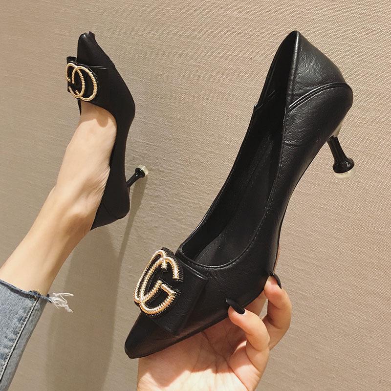 Buy Women's High Heel Pointed Stiletto Shoes Fashion Sexy Shoes at ...