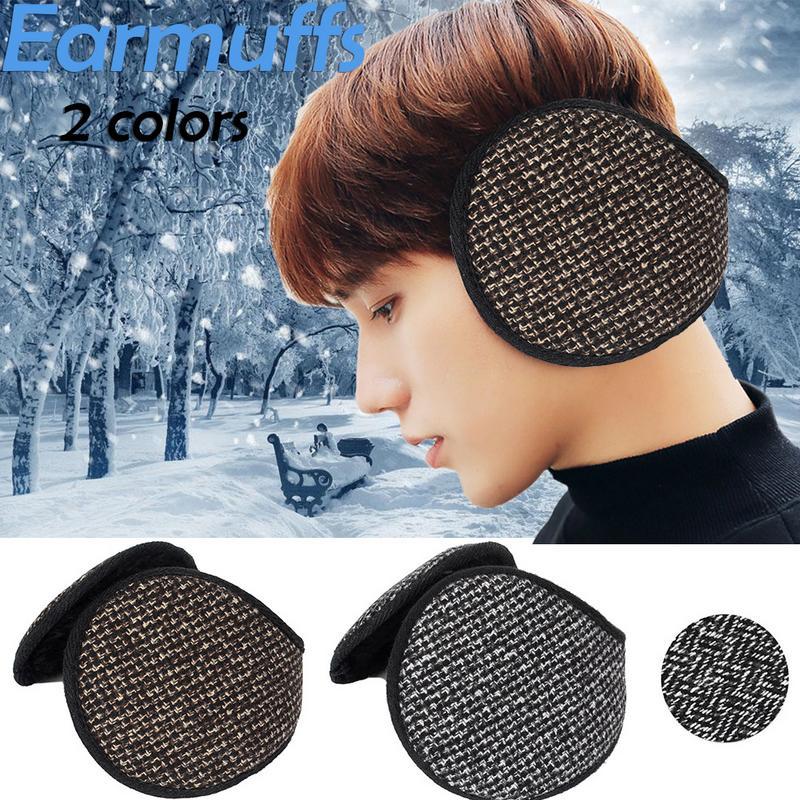 Buy Men Winter Outdoor Riding Earmuffs Snowflake Earmuffs Warm ...