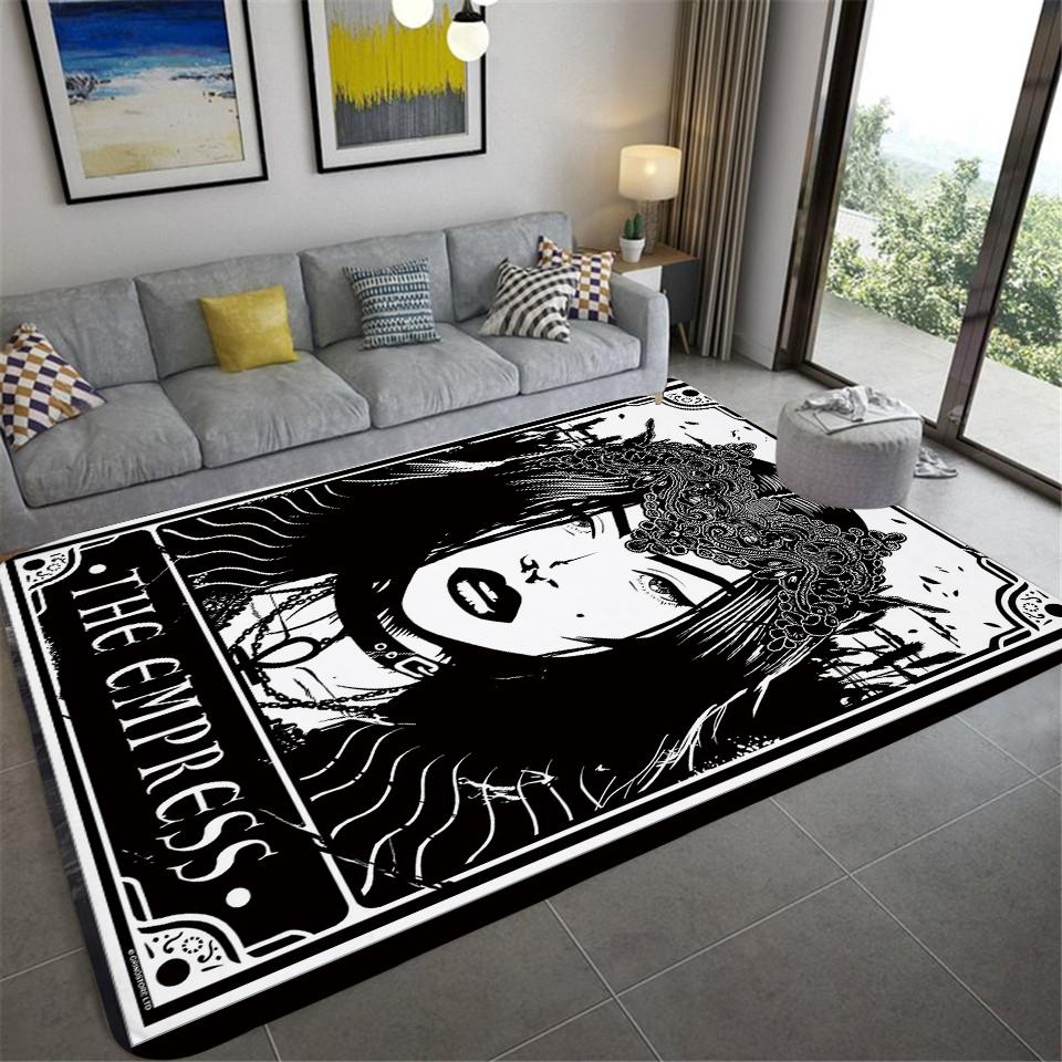 Cheap Pentagram Altar Tarot Witchy Floor Mat Witchy Rug Witch Altar Rug ...
