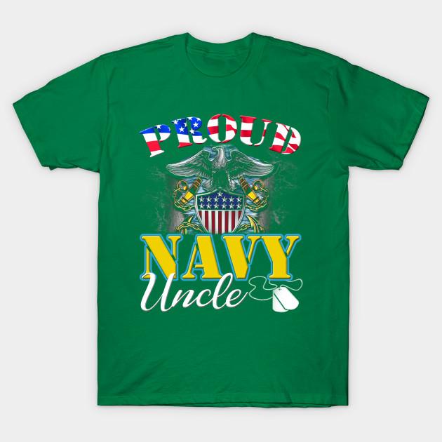 Buy Men Premium Cotton Harajuku T Shirt Proud Navy Uncle Usa Fathers ...