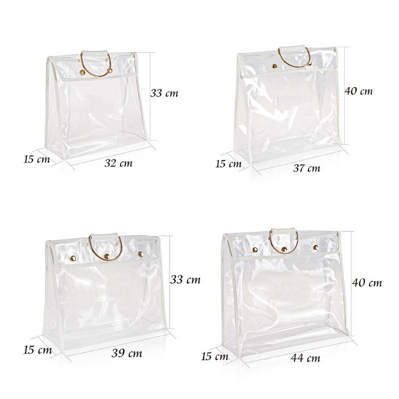Buy Keep Clean Handbag Dustproof Cover Transparent Storage Organizer ...