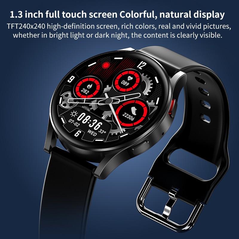 Buy P30 1.3-Inch Circle Full Touch Bluetooth Call Heart Rate / Blood ...