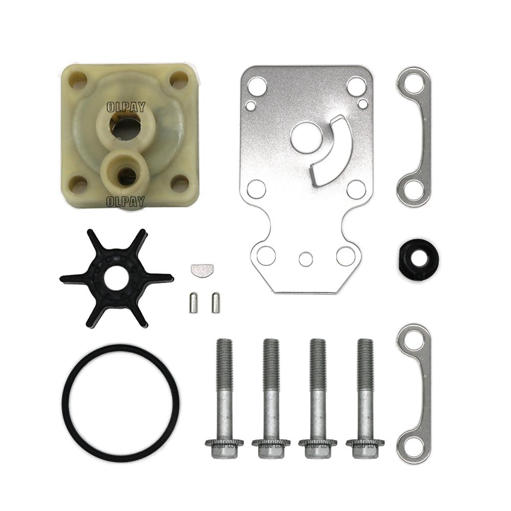 6AH-W0078 Water Pump Repair Kit for Yamaha Boat Engine 4 Stroke F9.9 ...