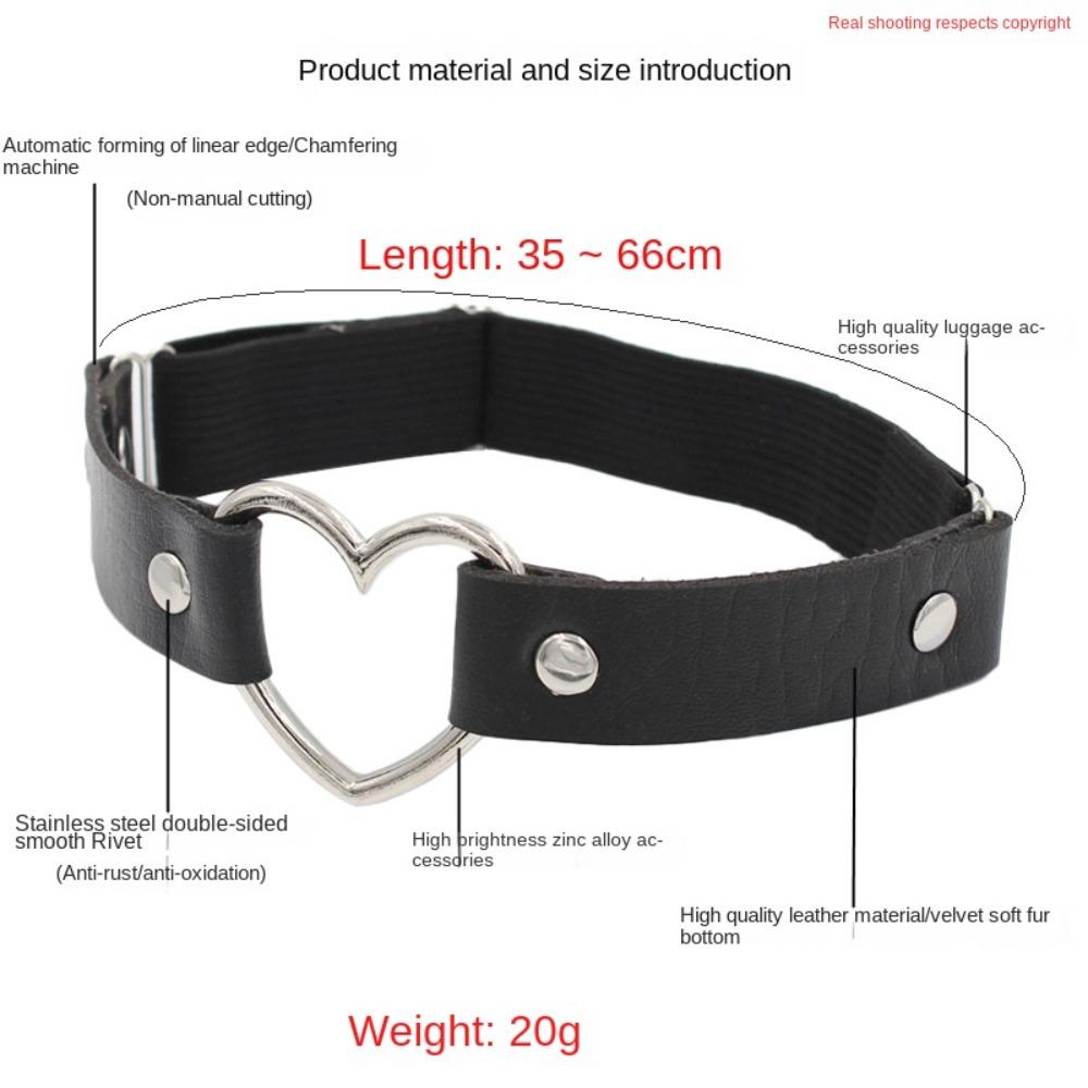 Cheap Gothic Garter Strap PU Leather Elastic Leg Ring Fashion Foot Ring ...