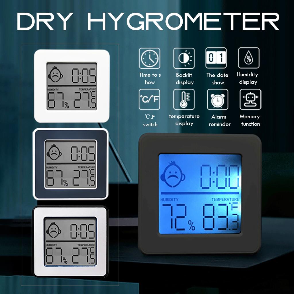 Ultra-Thin And Smart Home Electronic Digital Indoor Dry Humidity Meter ...
