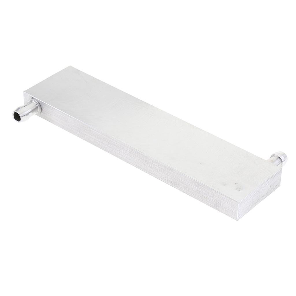 Buy Aluminum 2 Way CPU Water Cooling Block Graphics Radiator Heatsink ...