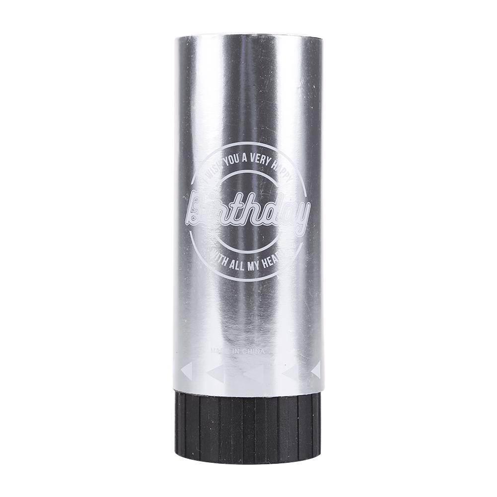 Handheld Spray Confetti Tube Festive Party Supplies for Wedding (Silver ...