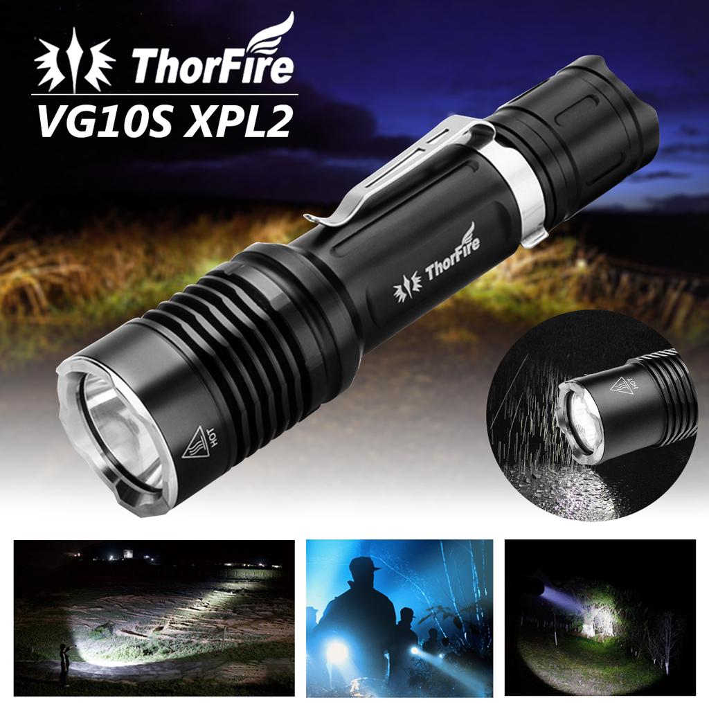 Buy VG10S XP L2 1100 Lumen LED Outdoor Camping Portable Mini Flashlight ...