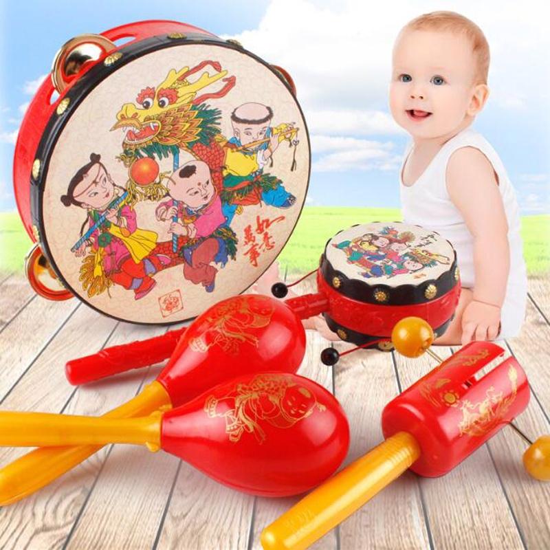 Buy Fashion Retro Funny Baby Tous 5 Pcs/Set Kid Supplies Children's Toy ...