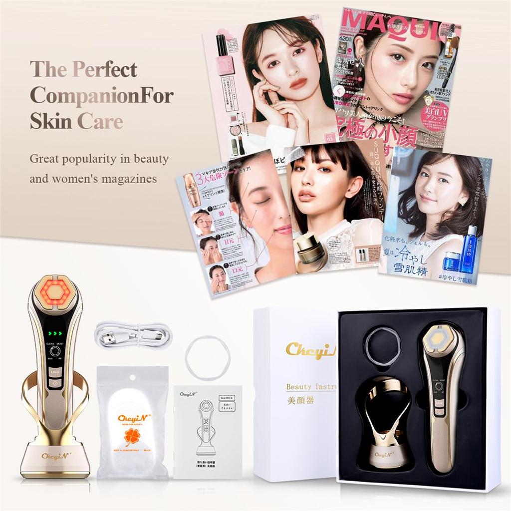Cheap CkeyiN EMS Microcurrent Face Skin Care Device LED Light Therapy ...