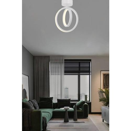 Cheap Eray Lighting 1909-1 Plofonyer White Single LED Chandelier | Joom