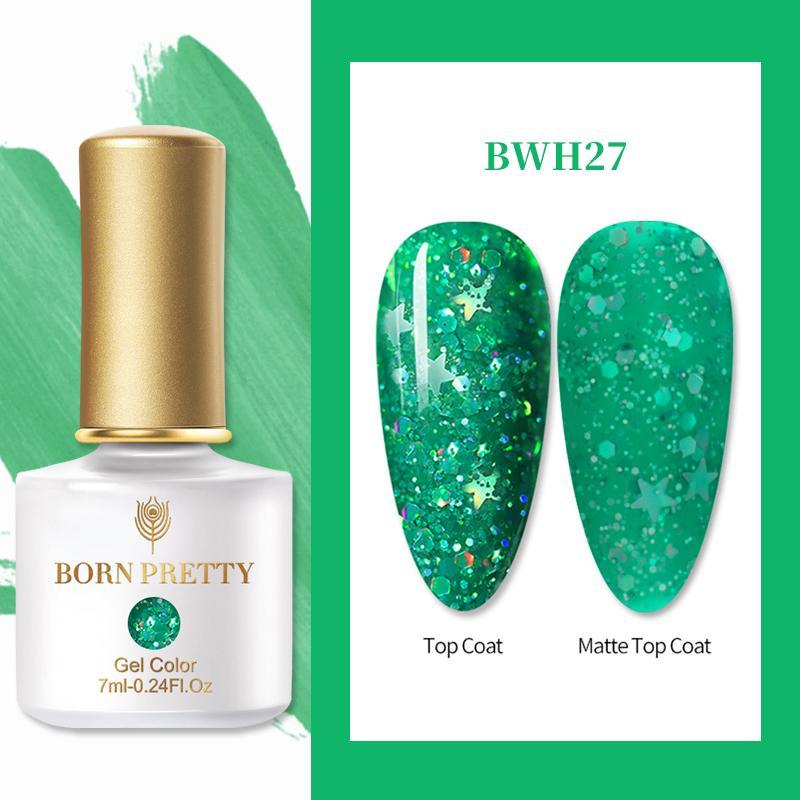 Buy Born Pretty 7ml Gel Nail Polish Color Gel Soak Off Semitransparent UV LED/Lamp Gel Varnish ...