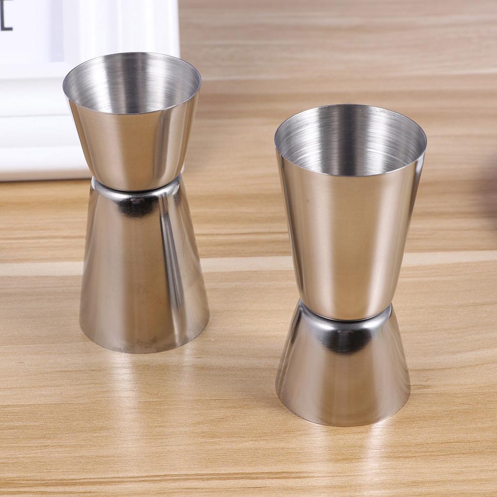 Buy Bartender Double-head Stainless Steel Ounce Wine Measuring Device ...